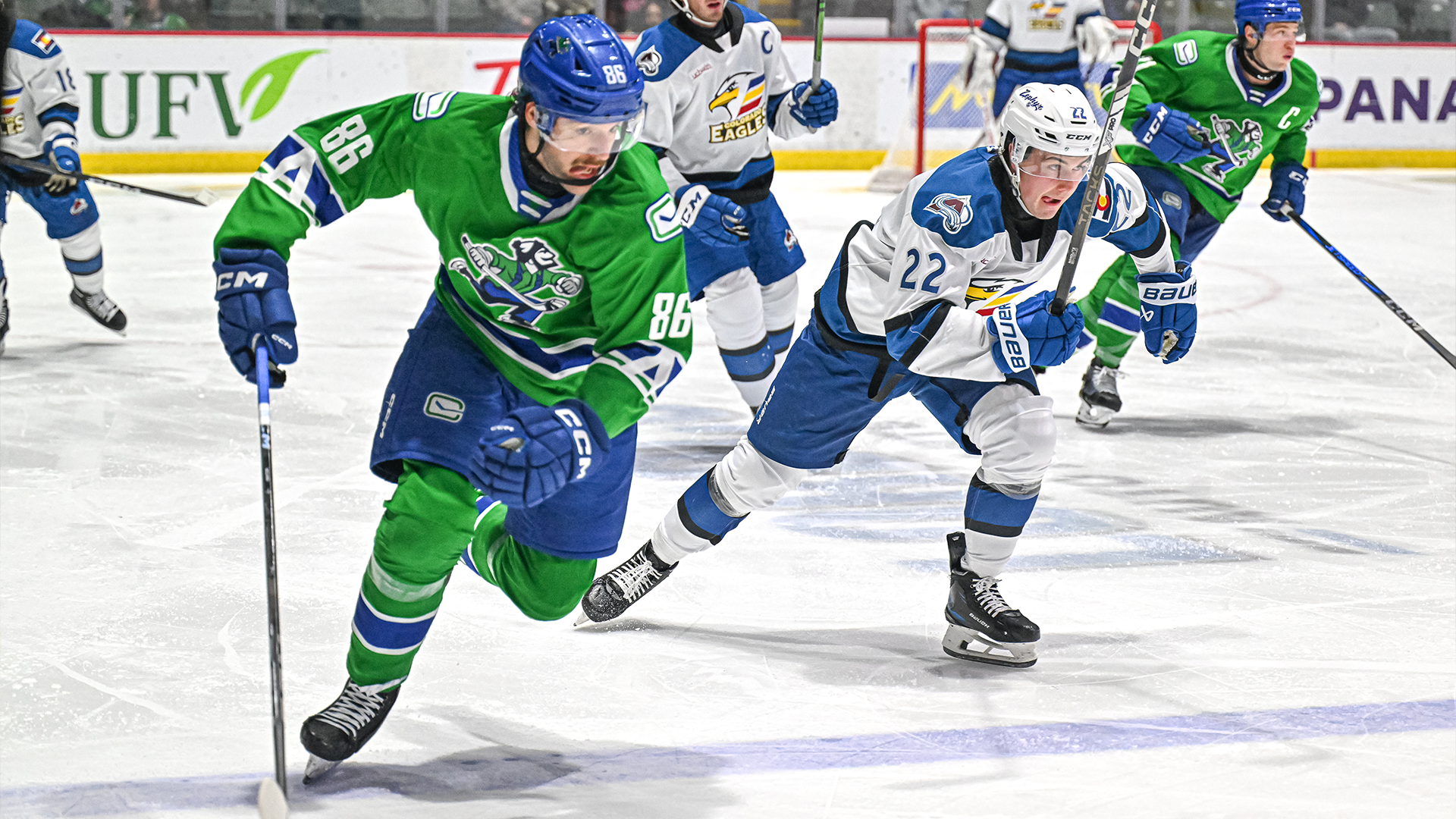 Point Streak Comes to End in 4-1 Loss at Abbotsford | Colorado Eagles