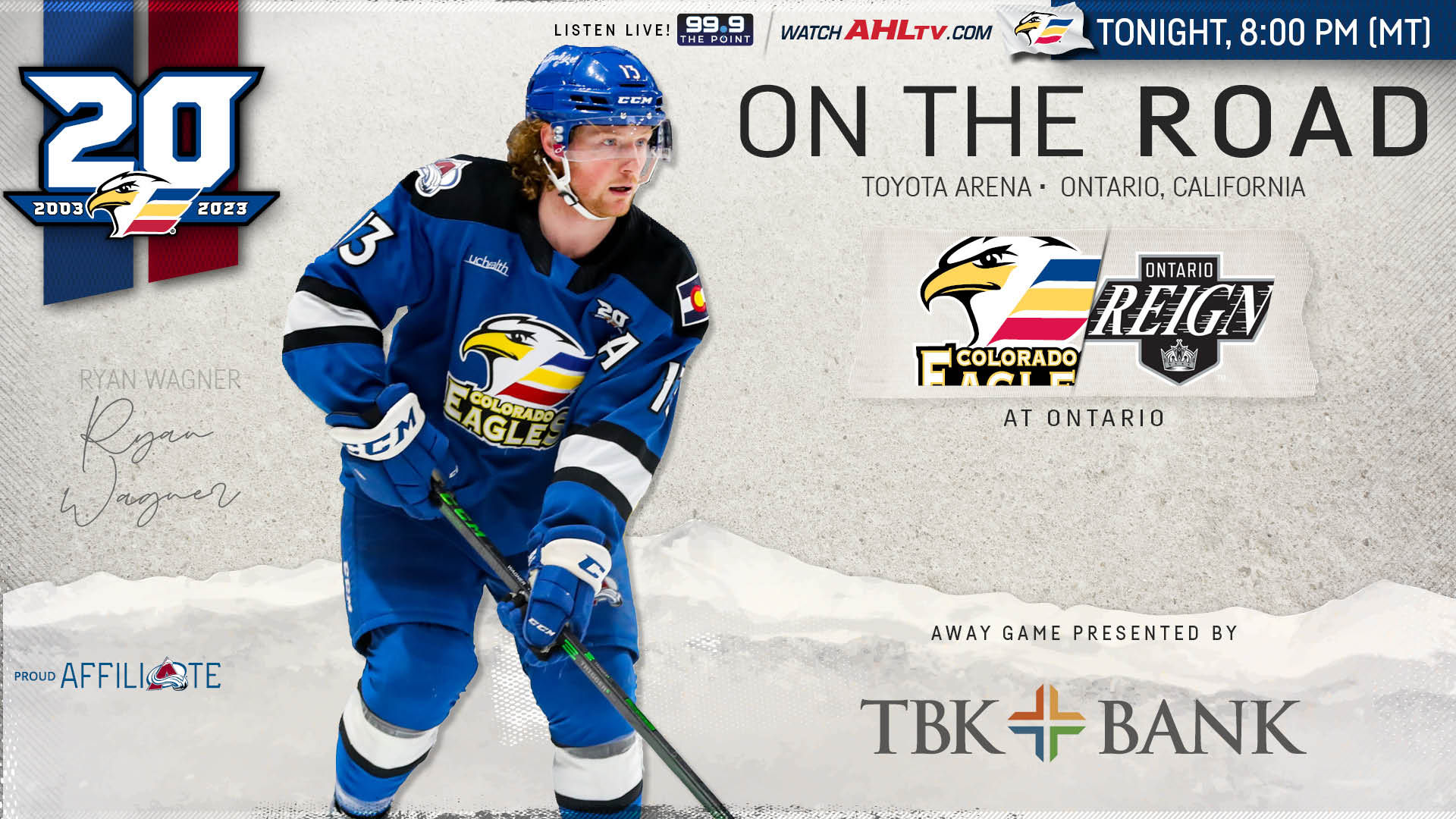 Eagles Looks To Keep Win Streak Alive Against Reign | Colorado Eagles