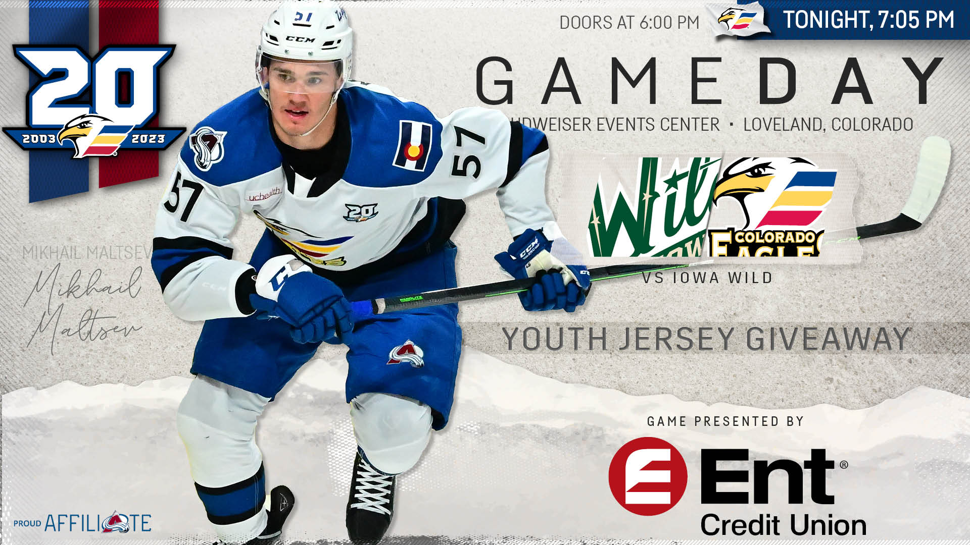 Eagles Face Off Against Wild for First Time This Season | Colorado Eagles