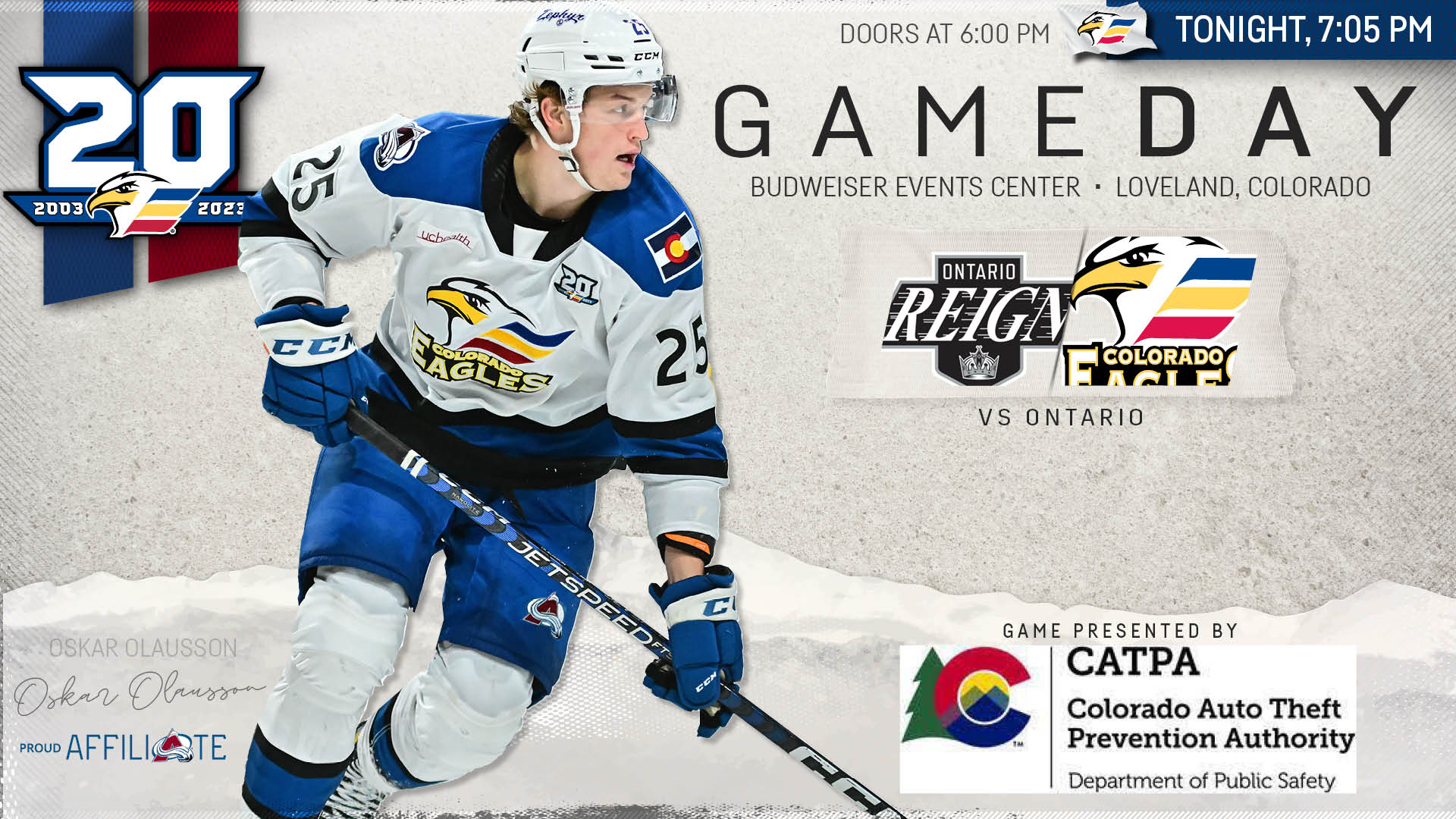 Colorado Will Look to Bounce Back After Loss to Ontario | Colorado Eagles