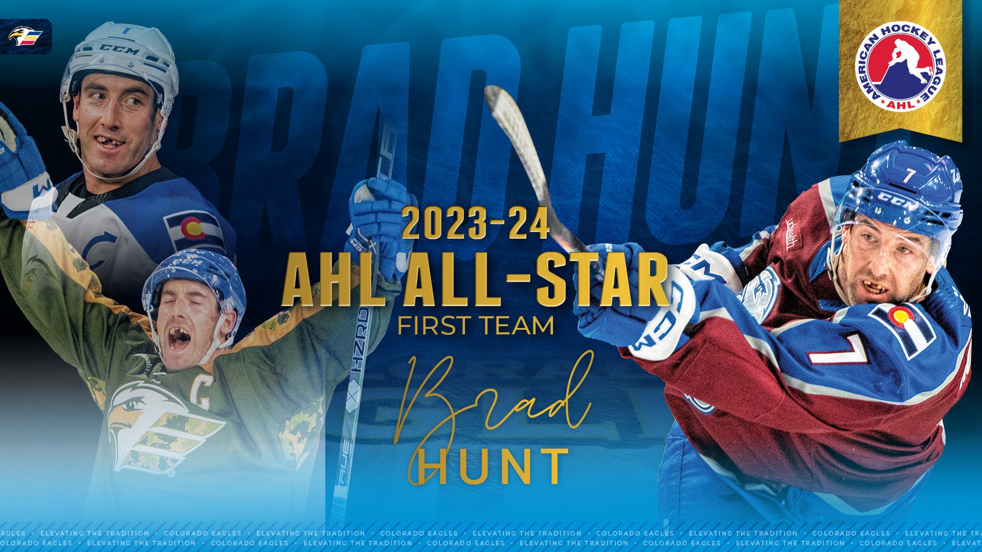 Defenseman Brad Hunt Named First-Team AHL All-Star | Colorado Eagles