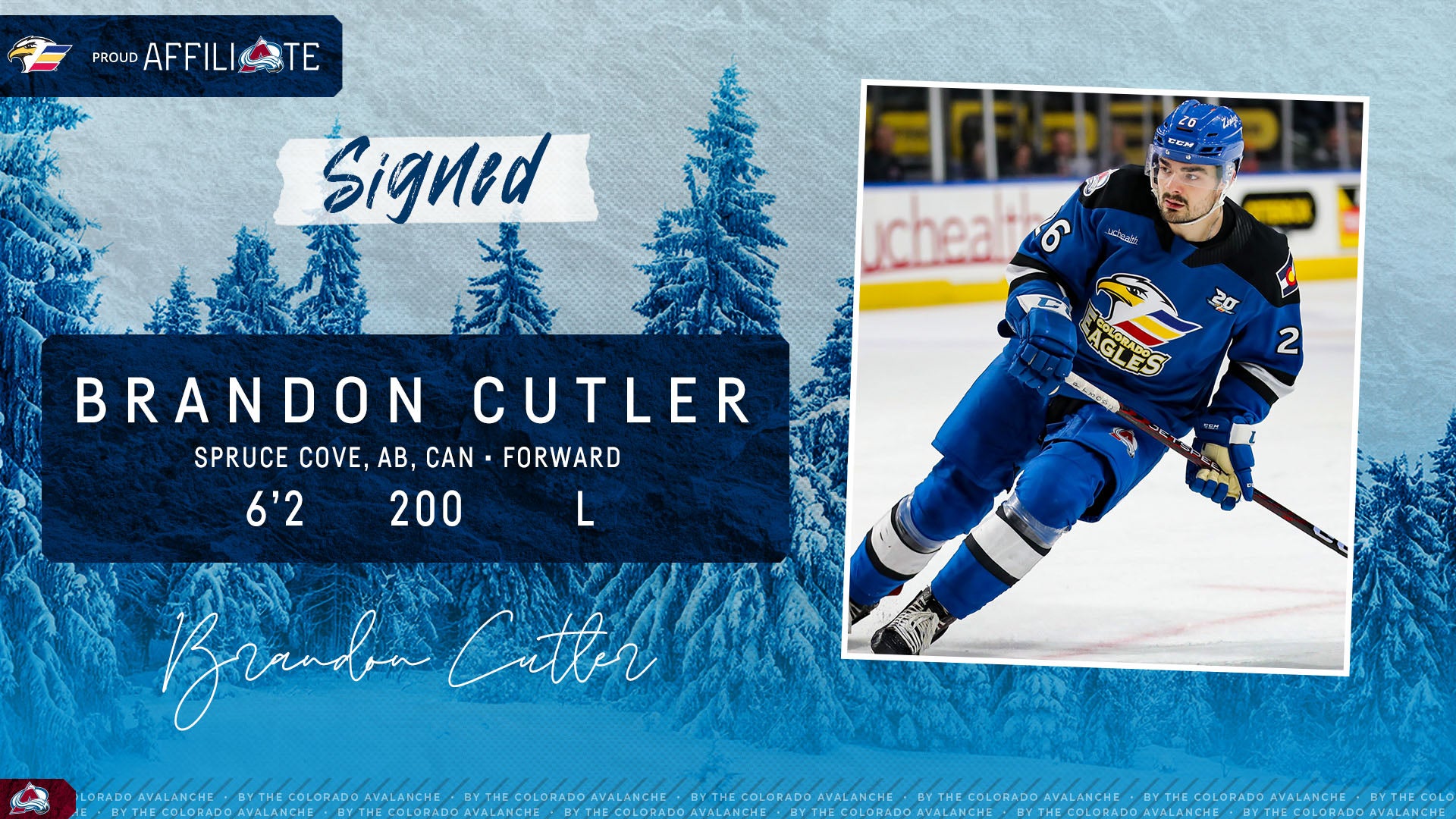 Eagles Welcome Back Forward Brandon Cutler | Colorado Eagles