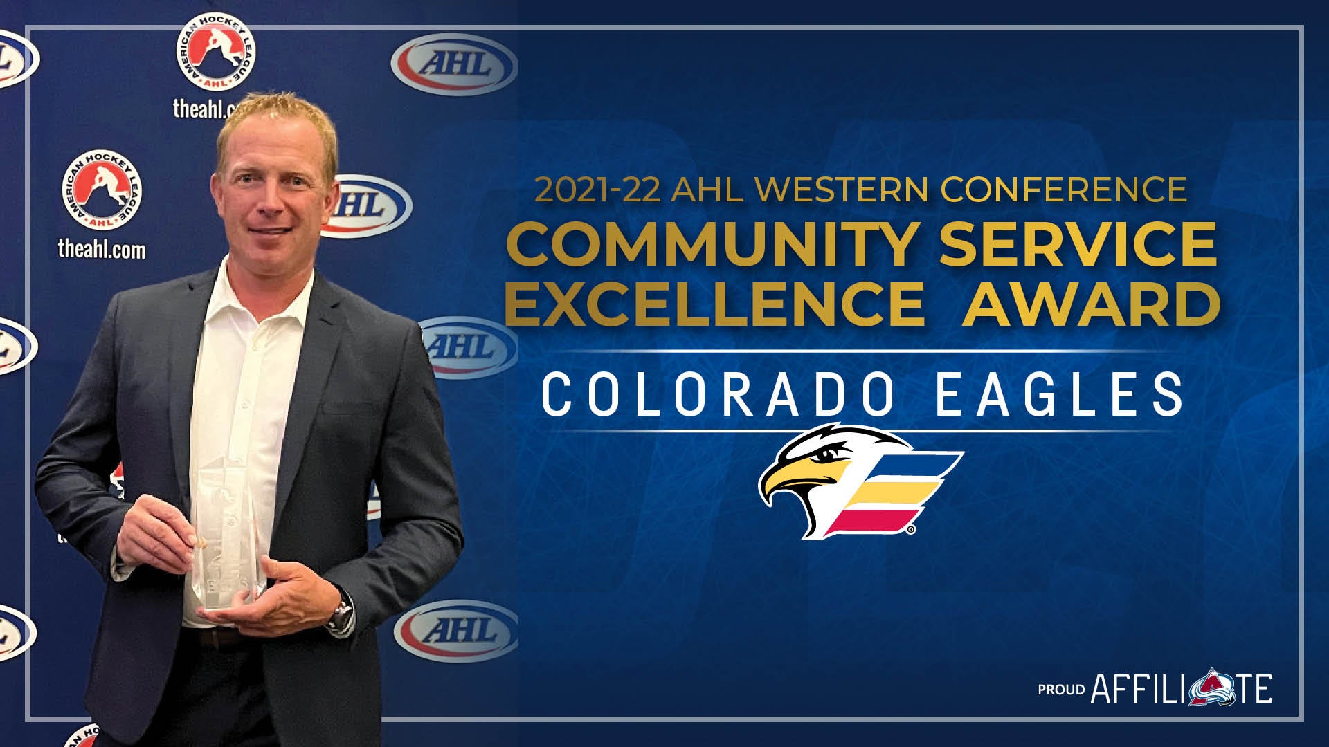 Eagles Win AHL's Western Conference Community Service Excellence Award ...