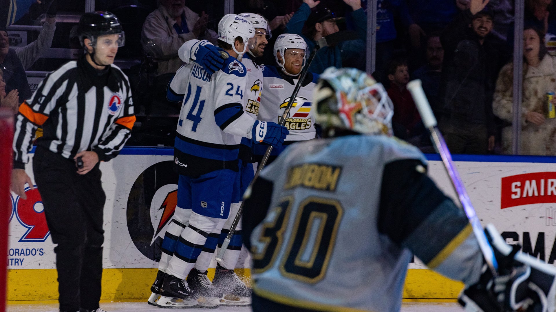 Eagles Utilize Four-Goal Third Period to Top Silver Knights, 6-1 ...