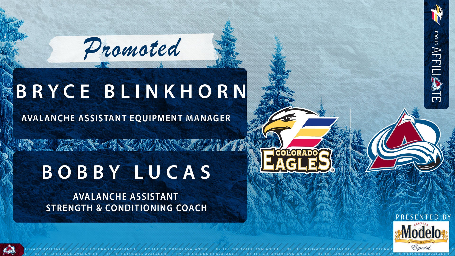 Blinkhorn and Lucas Promoted to Avalanche | Colorado Eagles