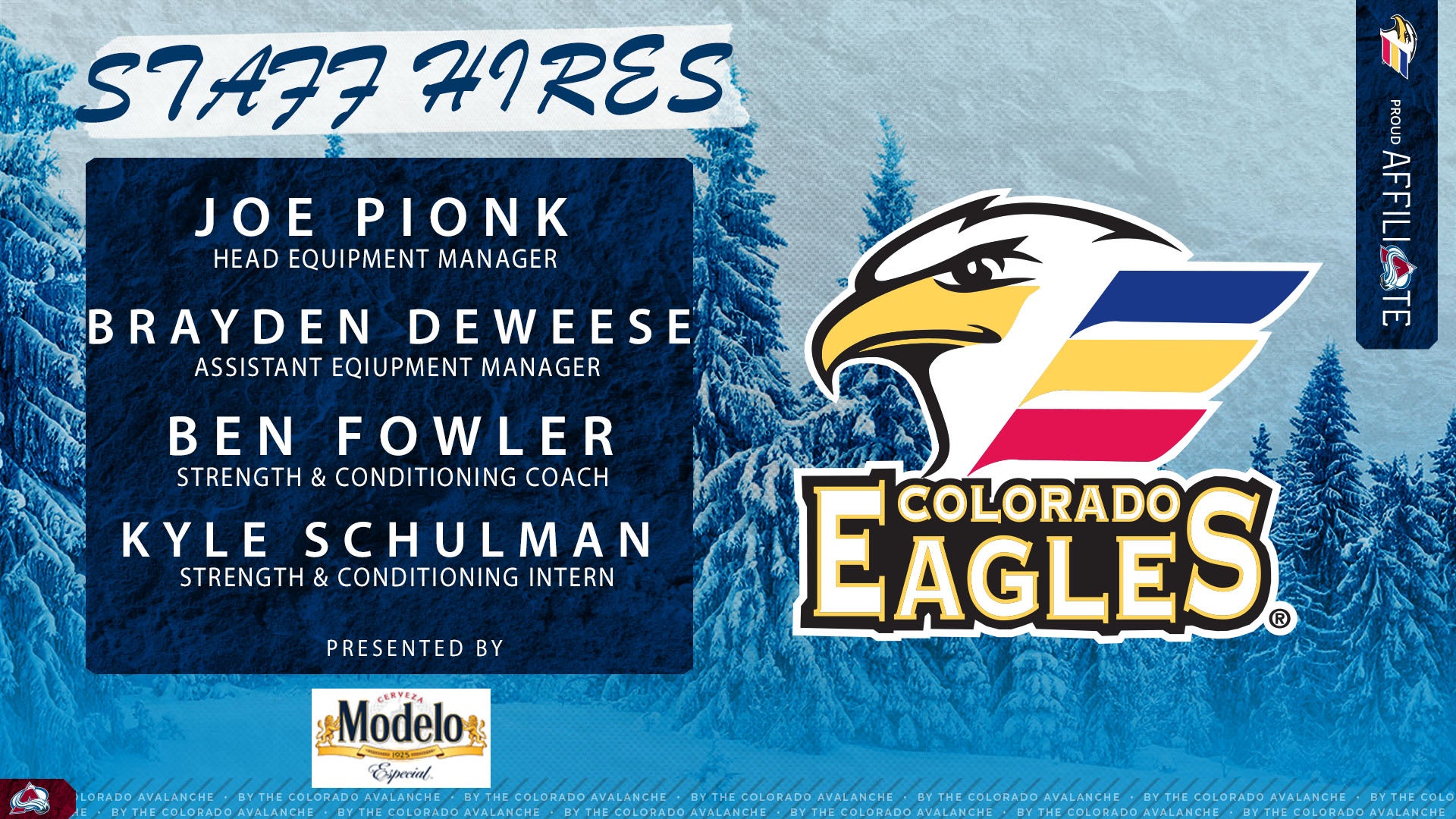 Eagles Round Out Hockey Operations Staff | Colorado Eagles