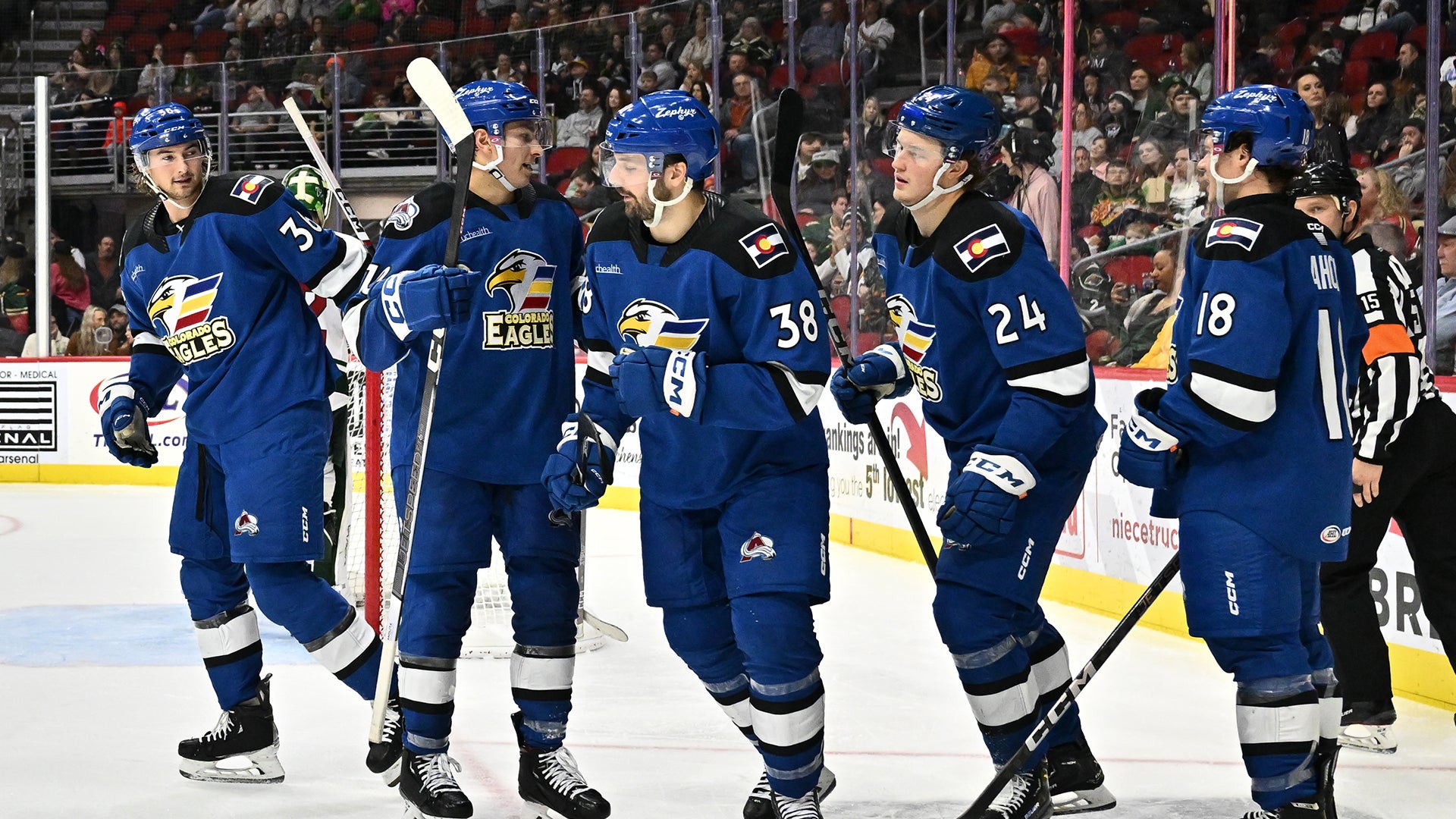 Eagles Complete Sweep of Iowa with 6-2 Victory | Colorado Eagles