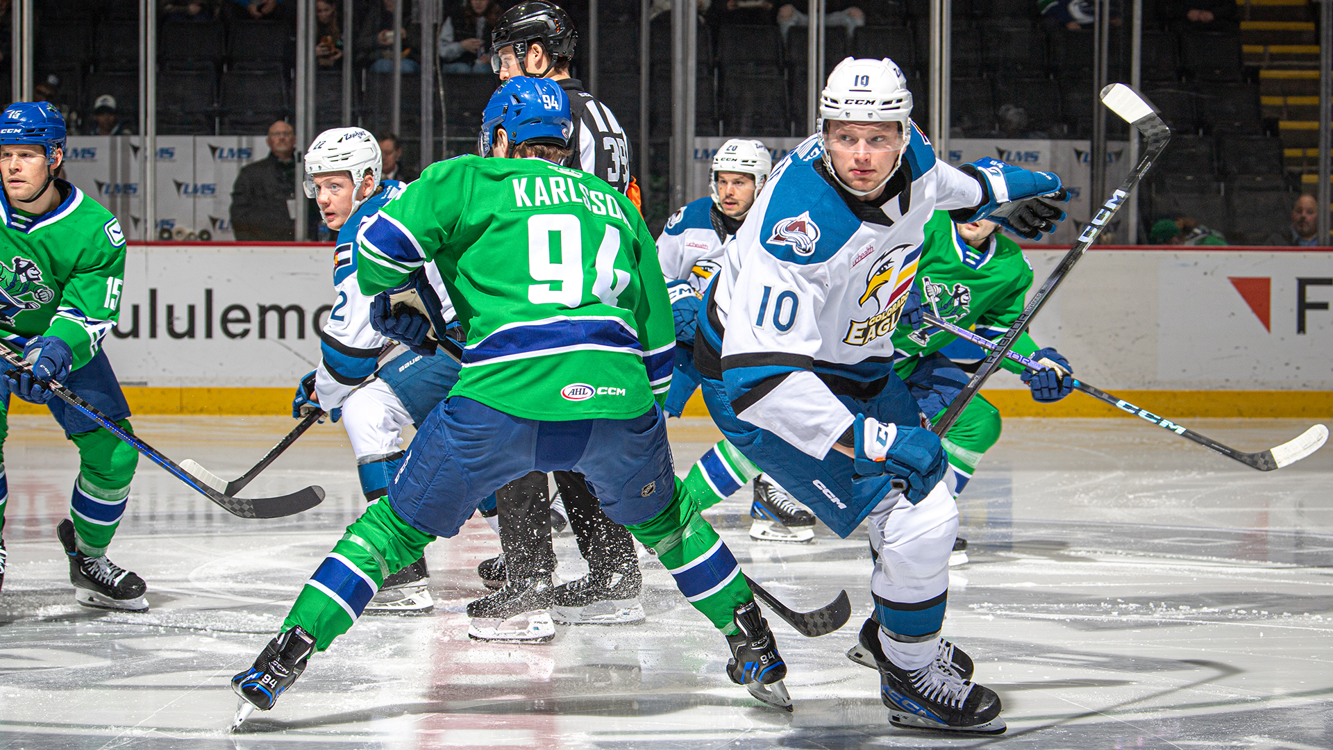 Eagles Kick Off Road Trip with 5-2 Win at Abbotsford | Colorado Eagles