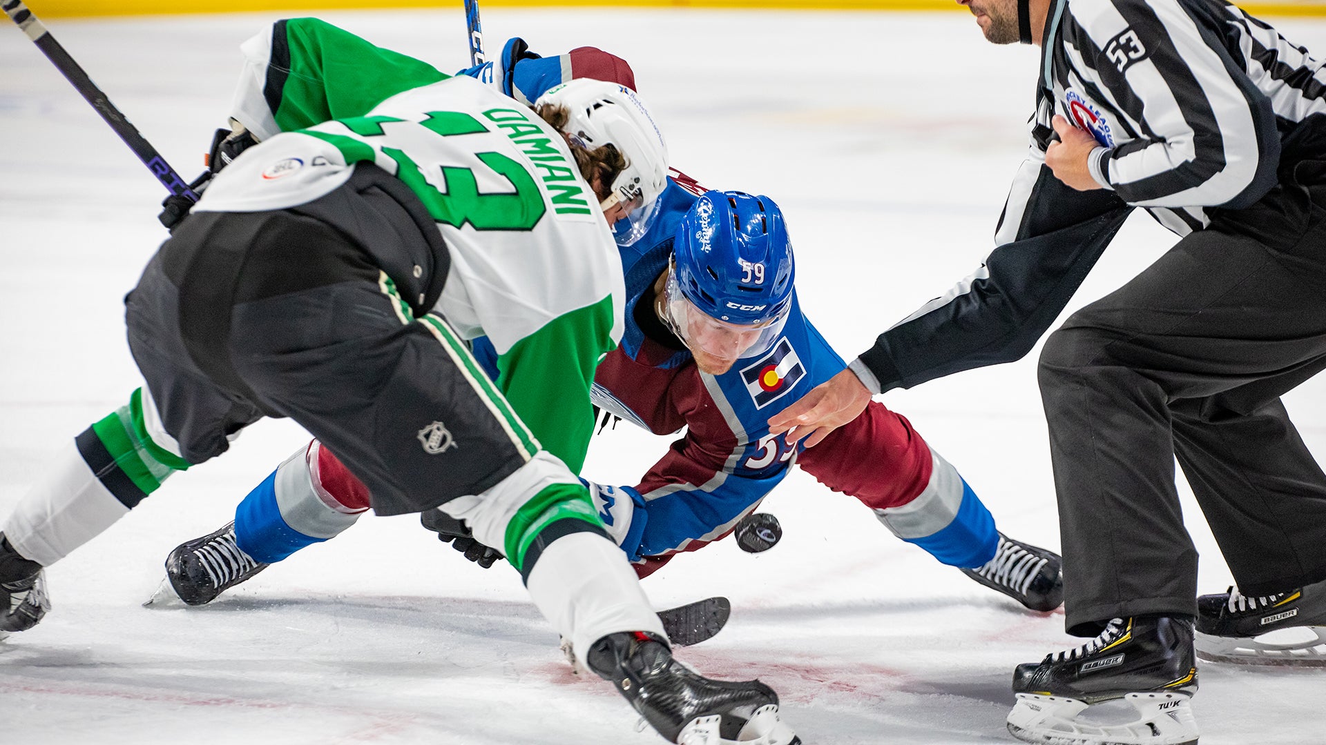 Three-Goal Third Period Lifts Texas to 4-1 Win over Eagles | Colorado ...